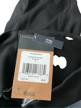 The North Face | Shorts | The North Face Black Bike Shorts With White ...